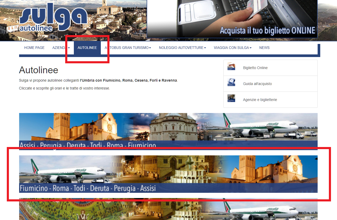 ローマ～アッシジ間バス”Sulga”｜チケット予約方法を徹底解説！ | mypace